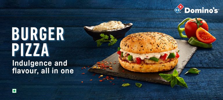 Domino's Burger Pizza - A Refreshing Sense of Eating Pizza & Burger