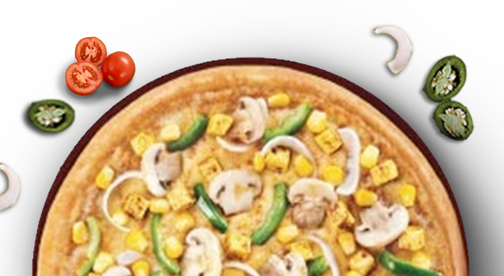 Veg Deluxe Veggie Pizza Dominos Pizza India